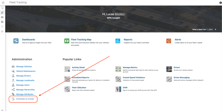 Scheduling an Installation | GPS Insight Help Center
